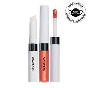 COVERGIRL Outlast All-Day Lip Color With Topcoat, Celestial Coral