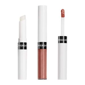 covergirl outlast all-day lip color with moisturizing topcoat, new neutrals shade collection, ripe peach, pack of 1