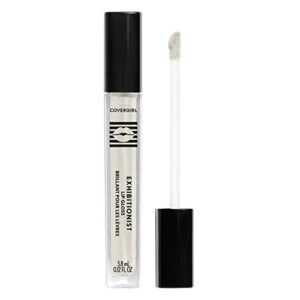 covergirl exhibitionist lip gloss, ghosted, 0.12 fl oz