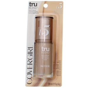 covergirl trublend liquid foundation, creamy natural, 1 oz