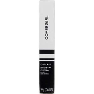 covergirl outlast lipcolor moisturizing topcoat clear [500] 0.06 oz (pack of 4)