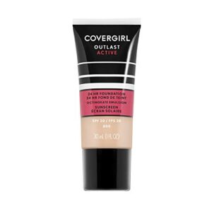 covergirl outlast active foundation, fair ivory, 1 ounce, 1 count