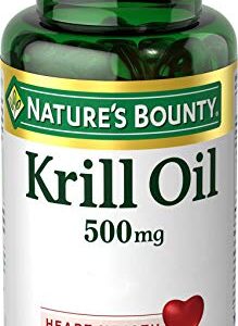 Nature's Bounty Krill-500 mg Oil, 30 Softgels