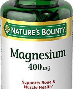 Nature's Bounty Magnesium 400 mg, 75 Softgels