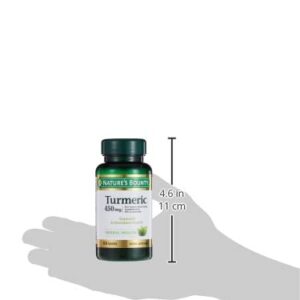 Nature's Bounty Turmeric Capsules, Antioxident Health, 450 Mg, 60 Ct