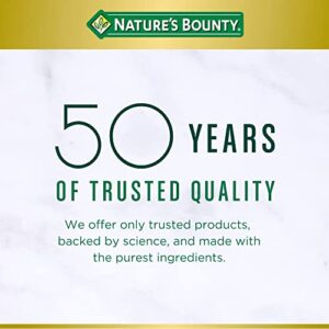 Nature's Bounty Flaxseed and Omega 3, Dietary Supplement, Supports Cardiovascular Health, 1200mg, Softgels, 125 ct