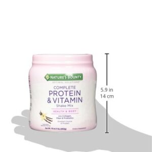 Nature's Bounty Optimal Solutions Protein Powder with Vitamin C