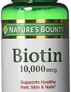 Nature's Bounty Biotin 10,000 mcg, Rapid Release Softgels 120 each