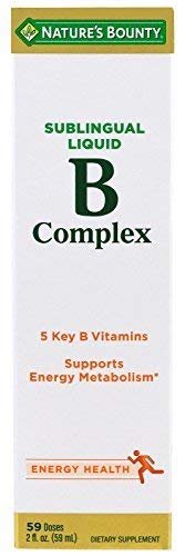 Nature's Bounty Vitamin B Complex Sublingual Liquid 2 oz