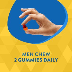 Nature’s Way Alive! Men’s Gummy Multivitamins, High Potency Formula, Supports Whole Body Wellness*, Fruit Flavored, 60 Gummies