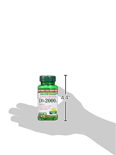 Nature's Bounty, D 2000 Iu Softgels, 150 Count