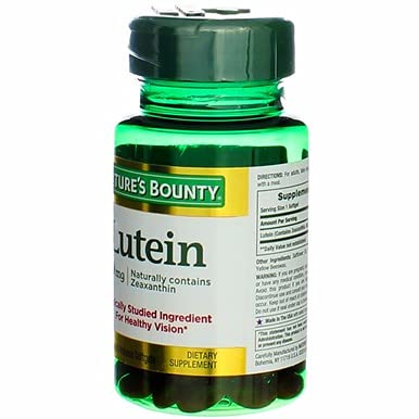 Nature's Bounty Lutein -- 20 mg - 40 Softgels