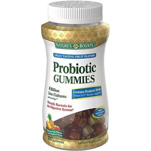 nature’s bounty® probiotic gummies, 120 gummies