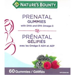 Nature's Bounty Prenatal Gummies, 60 Gummies