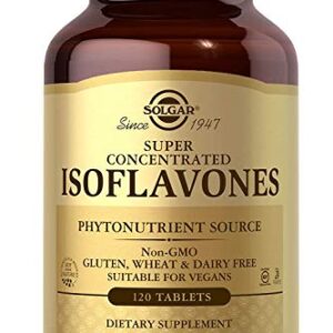 Solgar – Non-GMO Super Concentrated Isoflavones, 120 Tablets