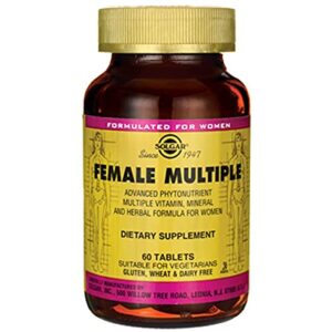 female multiple, 60 tablets, solgar