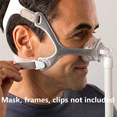 Organic Deal CPAP Wisp Headgear Compatible w/Wisp CPAP Mask - Replaces Wisp Philips Respironics Headgear - CPAP Headgear for Wisp CPAP Nasal Mask - Wisp CPAP Supplies (Mask, Clips, Frame Not Incl)