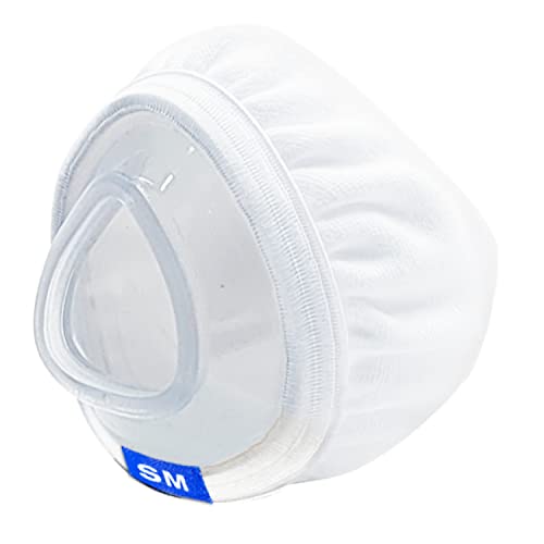 resplabs CPAP Mask Liners - Compatible with Philips Respironics Wisp Nasal Masks, Small/Medium - Reusable, Washable Cushion Covers - 4 Liner Pack