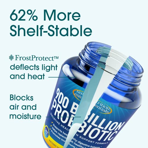 𝗪𝗜𝗡𝗡𝗘𝗥 Probiotics for Women and Men - With Natural Lactase Enzyme and Prebiotic for Digestive Health - 62% More Stable Probiotic for Gut Health Support - USA Made Vegan Probiotics Formula Blend