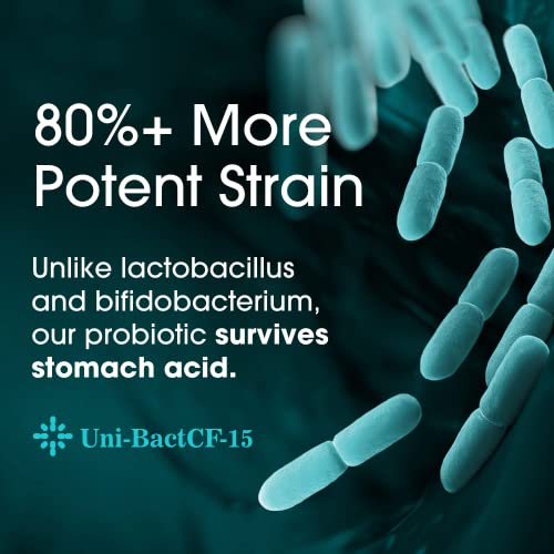 𝗪𝗜𝗡𝗡𝗘𝗥 Probiotics for Women and Men - With Natural Lactase Enzyme and Prebiotic for Digestive Health - 62% More Stable Probiotic for Gut Health Support - USA Made Vegan Probiotics Formula Blend