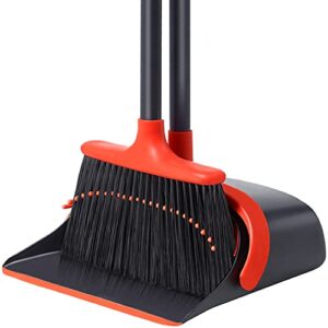 broom and dustpan set for home, dustpan and broom set, broom and dustpan combo for office home kitchen lobby floor use dustpan broom set