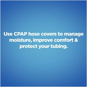 resplabs CPAP Hose Cover - 6 Foot - Compatible with All ResMed and Philips Respironics Standard or Heated Tubing