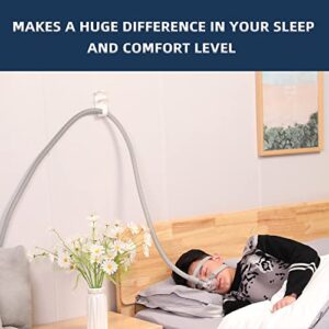 Fanwer CPAP Hose Hanger - CPAP Hose Hook with Mask Holder - Tubing Holder for Prevent Hoses Tangled, Tube Leakage Portable CPAP Hose Hanger, Easy Use & Travel