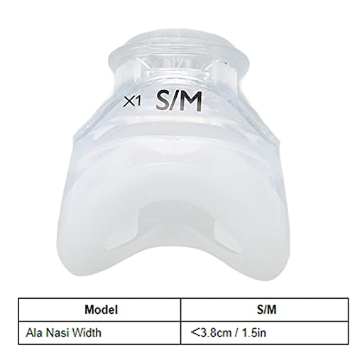 Nasal Pad for Home Clinic Flexible Hygienic Nasal Pad for Wisp S/M