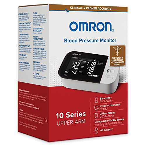 Omron 10 Series Wireless Upper Arm Blood Pressure Monitor