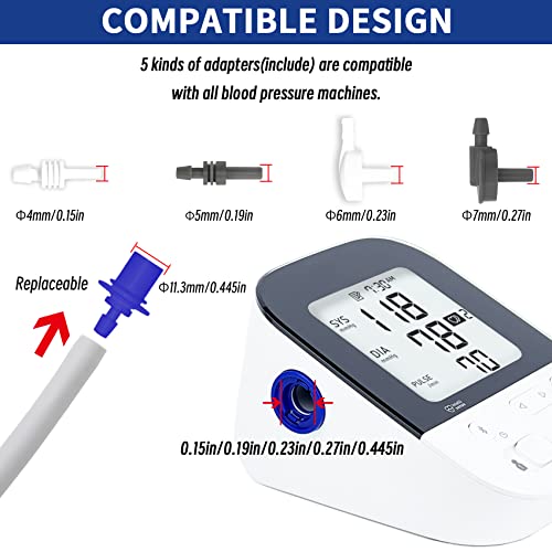 Extra Large Cuff Compatible with Omron 9”-21” Inches (22-53CM) XL Blood Pressure Cuff Adult ARM BP Replacement Cuff for Big ARM(X-Large)