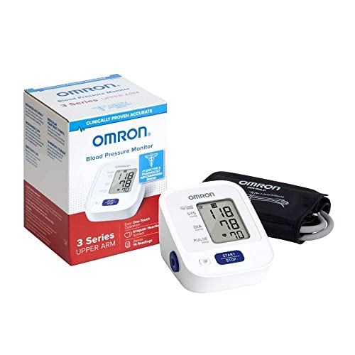 Omron Upper Arm Blood Pressure Monitor, 3 Series