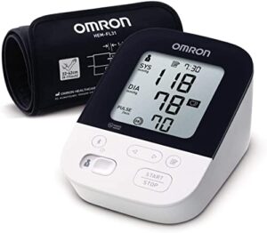 omron m4 hem-7155t-ebk plus upper arm blood pressure monitor