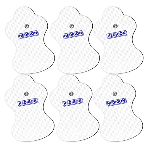 Durable Compatible with Omron Tens Unit Replacement Pads 3Pairs（6PCS）Electrotherapy Pads for Pain Relief Reusable Pads Brand: HEDIGON