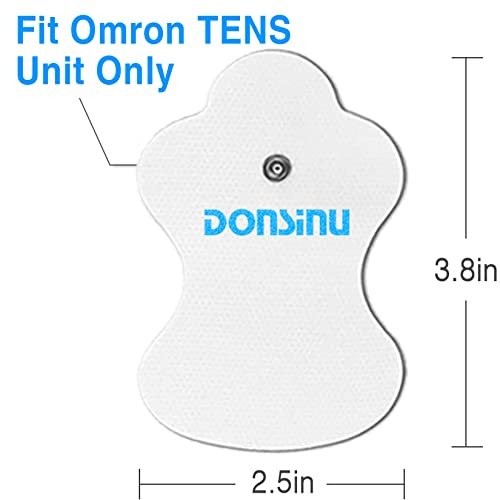 10 Pcs Durable Compatible with Omron Tens Unit Replacement Pads,5Pairs Replacement Electrotherapy Pads