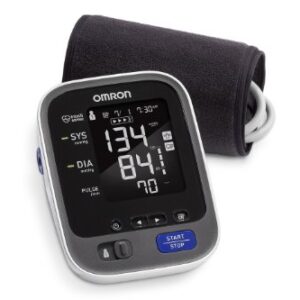 Omron 10 Series Upper Arm Blood Pressure Monitor; 2-User, 200-Reading Memory, Backlit Display, TruRead Technology, BP Indicator LEDs by Omron