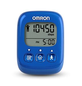 omron hj325 alvita ultimate pedometer, blue