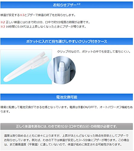 Omron Electronic Thermometer [Celsius] Made in Japan