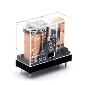 OMRON ELECTRONIC COMPONENTS G2R-1A-E-DC12 POWER RELAY SPST-NO 12VDC, 16A, PC BOARD