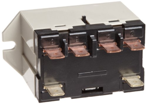 Omron G7L-2A-TUB-J-CB-AC100/120 General Purpose Relay With Test Button, Class B Insulation, QuickConnect Terminal, Upper Bracket Mounting, Double Pole Single Throw Normally Open Contacts, 17 to 20.4 mA Rated Load Current, 100 to 120 VAC Rated Load Voltage