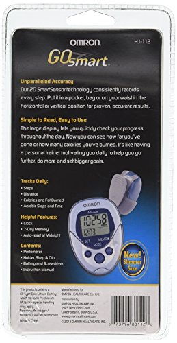 Omron HJ-112 Digital Pocket Pedometer