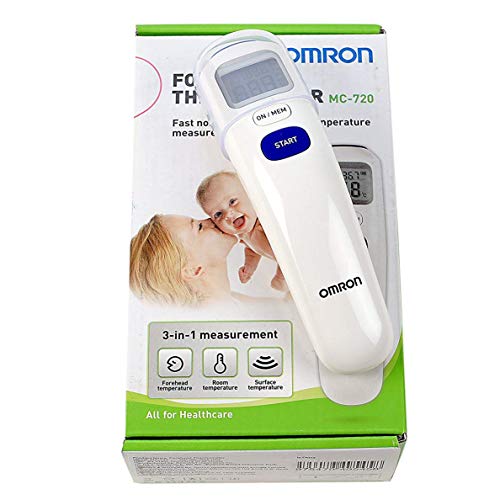 Omron Mc-720 Non-Contact Forehead Thermometer