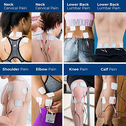 TENS 7000 Digital TENS Unit with Accessories - TENS Unit Muscle Stimulator for Back Pain Relief, General Pain Relief, Neck Pain, Sciatica Pain Relief, Nerve Pain Relief