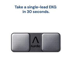 KardiaMobile 1-Lead Personal EKG Monitor – Record EKGs at Home – Detects AFib and Irregular Arrhythmias – Instant Results in 30 Seconds – Easy to Use – Works with Most Smartphones - FSA/HSA Eligible