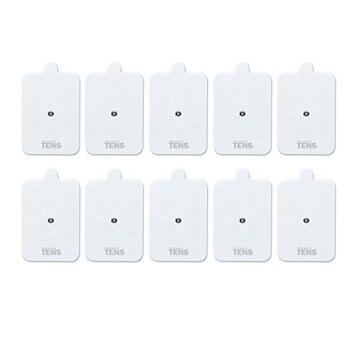 Discount TENS, Omron Compatible TENS Electrodes, 10 (5 Pair) XL Premium Omron Compatible Replacement Pads for TENS Units.