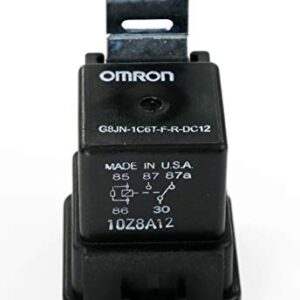 ( One Pair) OMRON Trim Tilt Relay for Outboard Motor American, SPDT, 12 VDC, 40A, G8JN Series, Panel, Quick Connect