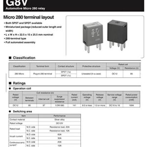 Omron GM 5 pin Black 12077866 Replacement for Relay 5810-0202, 7866