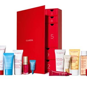 Clarins Holiday Sparkle Gift Set | 12-Piece Advent Calendar | Limited Edition