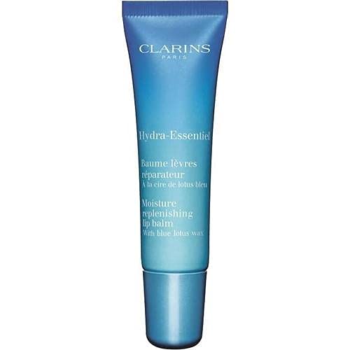 Clarins Hydra-Essentiel Moisture Replenishing Lip Balm | Moisturizes, Soothes and Protects | Visibly Plumps | All Skin Types | 0.4 Ounces