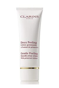 clarins gentle peeling smooth away cream with primrose extract, 1.7 ounce