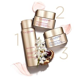 Clarins Nutri-Lumière Renewing Treatment Essence | Anti-Aging | Exfoliates, Energizes, Smoothes, Hydrates and Visibly Lifts Mature Skin | Preps Skin For Treatments to Follow | 10 Organic Ingredients